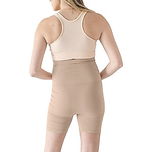 Kindred Bravely Bamboo Seamless No Rub Maternity Shorts 2 Pack (Black/Twilight, Medium)