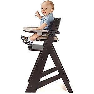 Keekaroo Height Right High Chair with Tray, Espresso