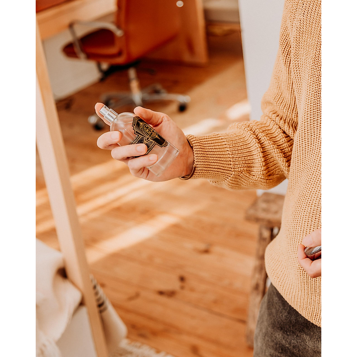 18.21 Man Made Men’s Cologne, 3.4 fl. oz - Long-Lasting Eau de Parfum for Men, Sweet Scent with Woodsy Undertones - Eau de Toilette with Masculine Aromatics