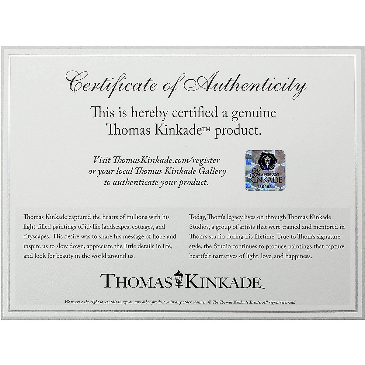 Thomas Kinkade Disney 90 Years of Mickey 8" x 10" Gallery Wrapped Canvas Art | Canvas Wall Art | Certificate of Authenticity Included