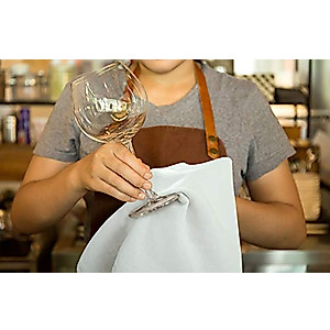 Royale Linens Flour Sack Dish Towels - 28" X 28" Kitchen Towel - Super Absorbent White Flour Sack -100% Ring Spun Cotton -Tea Towels - For Embroidery, Cloth Diapers, Cheese Strainers -(12 Pack, White)