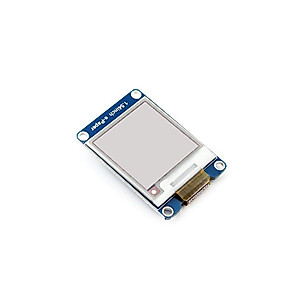 Three Color 1.54inch E-Ink Display Module (B), 200x200 Resolution 3.3V/5V Red Black White E-Paper Display Epaper Screen for Raspberry Pi/Arduino/STM32 SPI Interface,Full Refresh