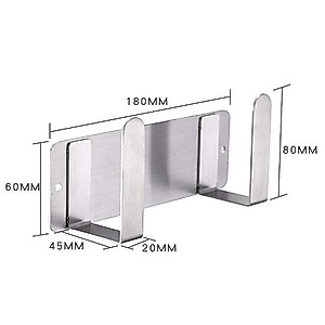 Pan Cover Rack Drain Storage Rack Pot Lid Organizer Wall Mount Pot Lid Holder Vacuum Lid Rack Stainless Steel Plate Cover