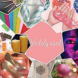 Fine Glitter 24 Colors Craft Glitter for Resin Makeup for Body Nail Face Hair Eyeshadow Lip Gloss Making