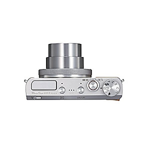 Canon PowerShot G9 X Mark II Compact Digital Camera w/ 1 Inch Sensor and 3inch LCD - Wi-Fi, NFC, & Bluetooth Enabled (Silver)