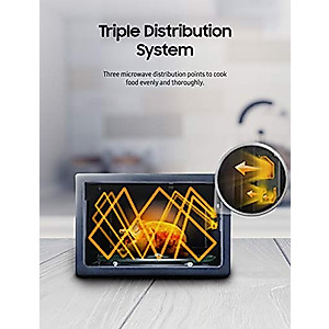 Samsung MS14K6000AS/AA MS14K6000 Speed-Cooking-Microwave-ovens, 1.4 cu. ft, Stainless Steel