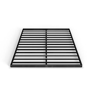 ZINUS Quick Lock Bunkie Board / Box Spring & Bed Slat Replacement / Metal Frame with Steel Slats / Easy Assembly, King, Bunkie Board only