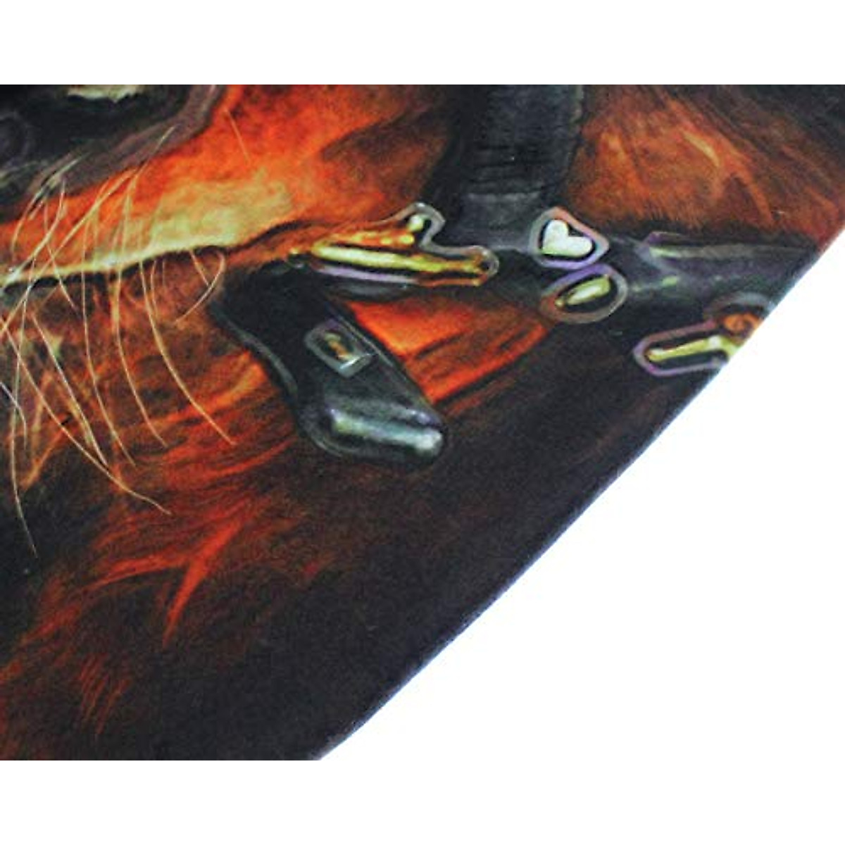 Parks And Recreation Farewell Li'l Sebastian Super Soft Fleece Throw Blanket Black / One Size