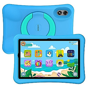 UMIDIGI Kids Tablet, G1 Tab Android 13 Tablet PC, 10.1" Tablet for Kids, 8G+64G up to 1TB, WiFi 6, 8MP+8MP Dual Camera, Quad-Core, 6000mAh, BT5.0, TÜV Eye Bluelight Tablet Android, Parental Control