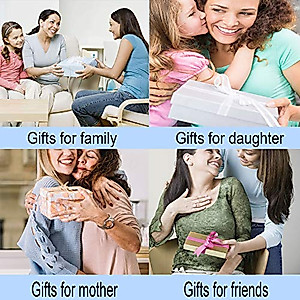 Godmother Gifts Two Interlocking Infinity Double Circles Sterling Silver Necklace Christmas Gifts for Women