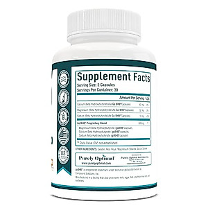 Purely Optimal Keto BHB Exogenous Ketones Supplement - Keto Diet Pills for Ketosis, Energy, Focus, Metabolism - for Women and Men, Gluten-Free, 60 Capsules