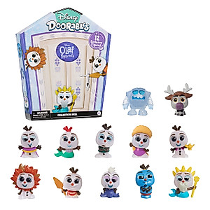 Disney Doorables Olaf Presents Collection Peek, Collectible Blind Bag Figures, Kids Toys for Ages 5 Up, Amazon Exclusive by Just Play