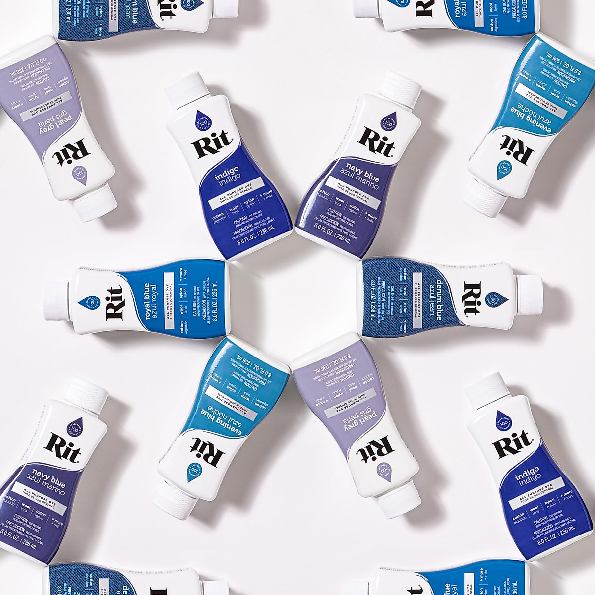 All-Purpose Liquid Dye, Navy Blue 8 oz