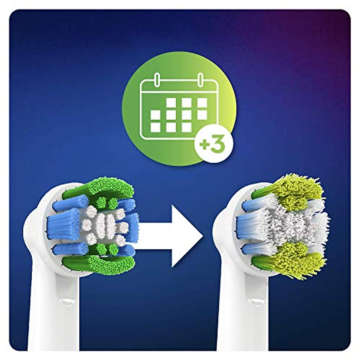 Braun Oral-B 4210201321699 Precision Clean Toothbrush Heads with Cleanmaximiser Bristles for Optimal Cleaning Pack of 10