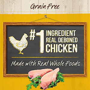 Merrick Purrfect Bistro Grain Free Premium Soft Canned Pate Adult Wet Cat Food, High Protein Chicken Recipe - (Pack of 24) 5.5 oz. Cans