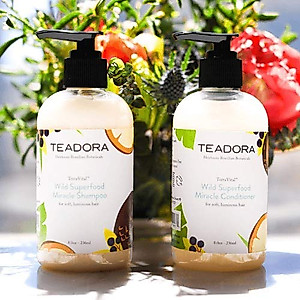 Sulfate-Free Brazilian Natural Shampoo and Conditioner Set
