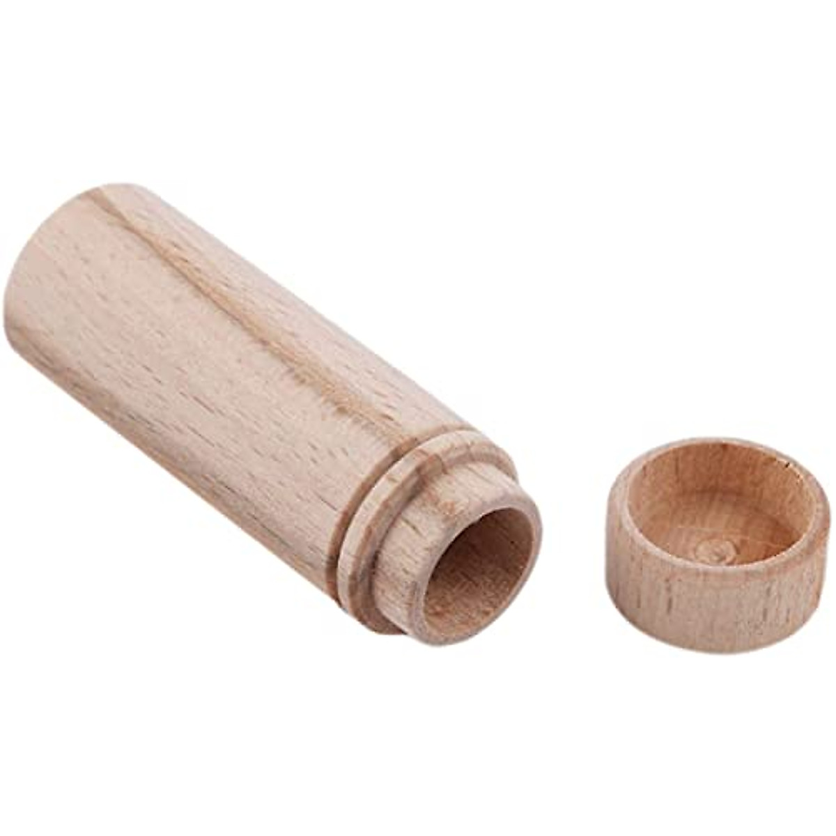 U-M PULABOWooden Needles Holder Tube Hand Sewing Needles Storage Tube for Storing All Kinds of Fine Needles Attractive Processed