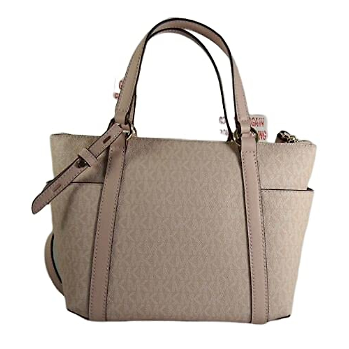 Michael Kors Sullivan Small Convertible Top Zip Tote Smokey Rose One Size