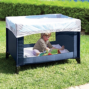 Little Chicks Baby Stroller & Play Yard Insect Netting - with Elastic Trim Mesh Cover - Model CK093