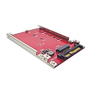 Ableconn IU2-M2132 M.2 NVMe to U.2 Adapter - Turn M.2 NVMe SSD to 2.5" Drive with U.2 (SFF-8639) Interface - M2 SSD Converter - PCIe M.2 NVMe to U.2 Host Adapter