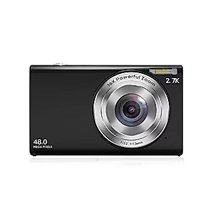 Digital Cameras for Photography Digital Camera for Photography, 48MP Camera Rechargeable Point and Shoot Cameras,Pixels HD Camera 16x Zoom Camera Built-in Microphone, for Beginner Photography (Color
