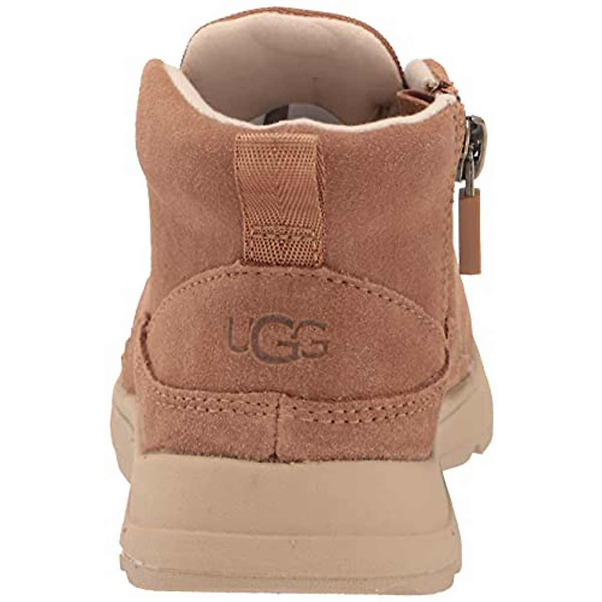 UGG K Canoe III Weather Sneaker, Chestnut Suede, 5 US Unisex Big Kid