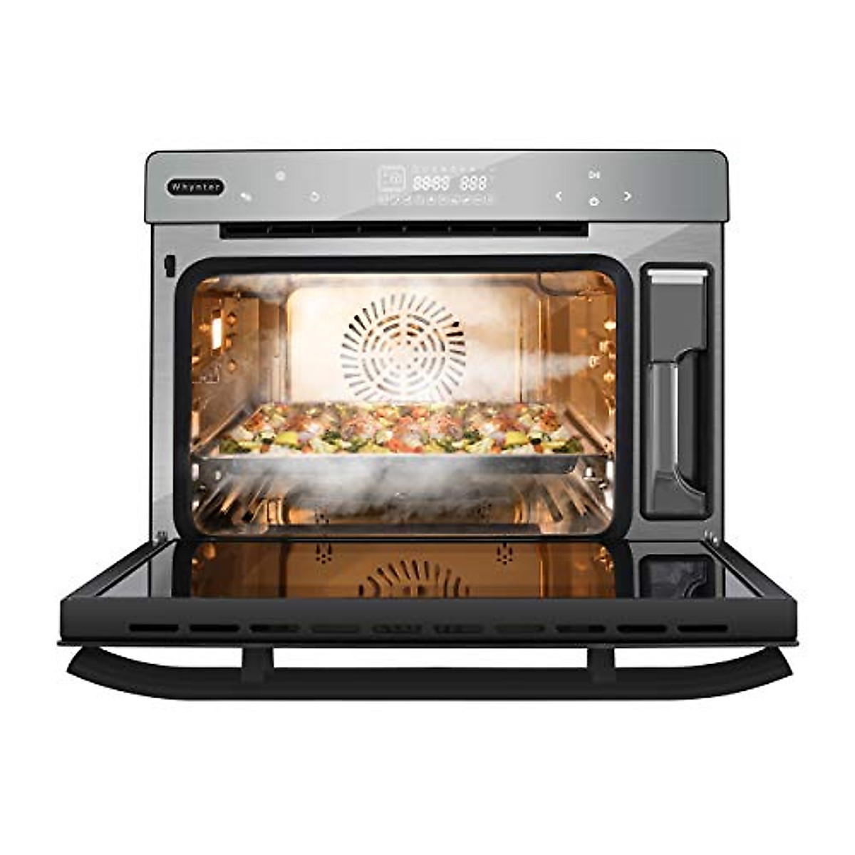 Whynter TSO-488GB Grande 40 Quart Capacity Counter-Top Multi-Function Convection Steam Oven, Black Stainless Steel