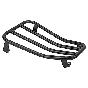Motorcycle Scooter Footrest Luggage Rack Carrier for GTS 150 250 300 GTV 2017-2022 (Black)
