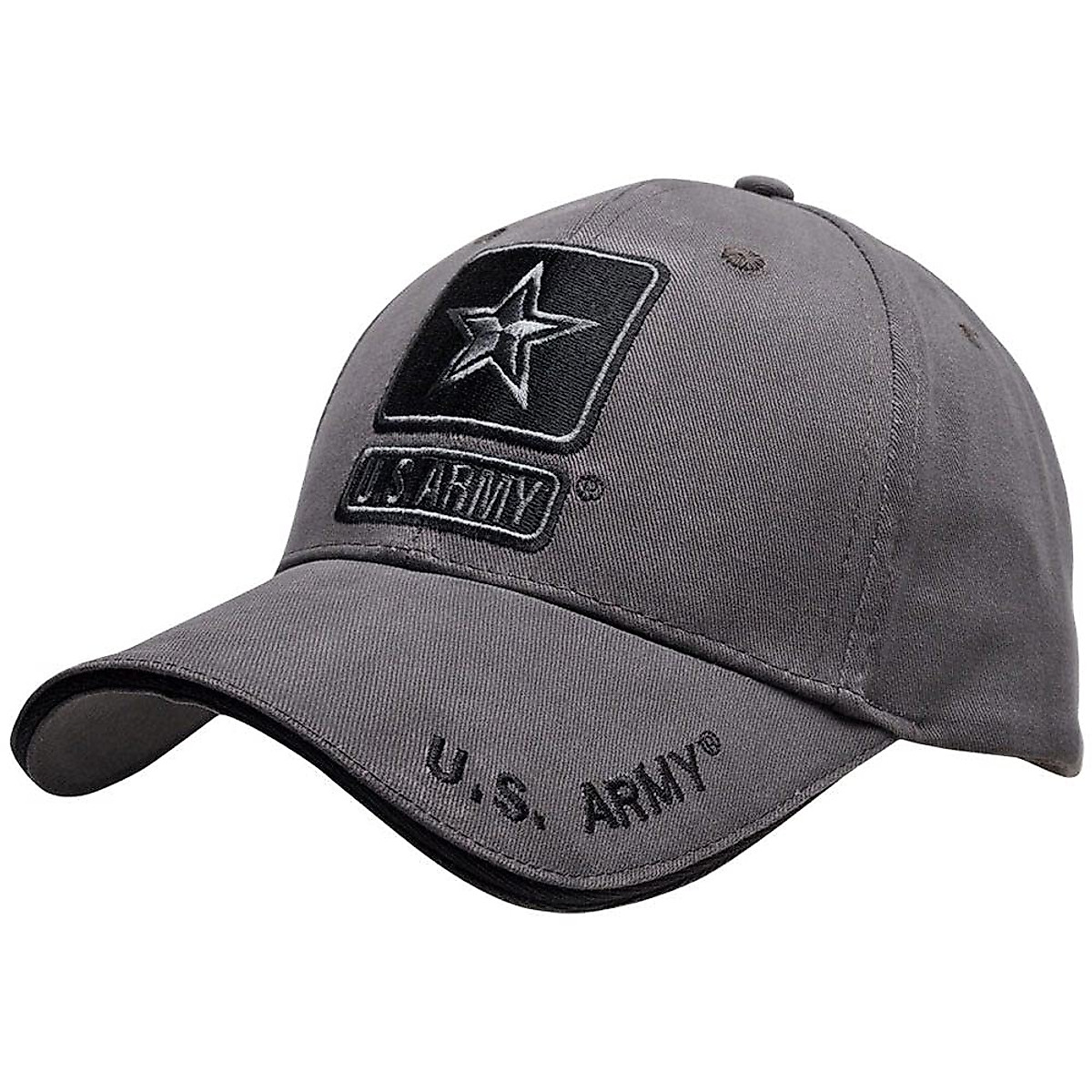 MEDALS OF AMERICA EST. 1976 U.S. Army Hat for Men Gunmetal Grey