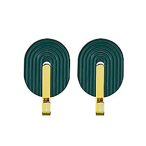 Bsxgse Creative Wall Hook Hand Heart Wall Hanger No Drilling Easy to Install Hooks Strong Adhesive Cute Ornament Decorative Wall Hooks Quilt Wall Hangers 36 Inches (Green, One Size)