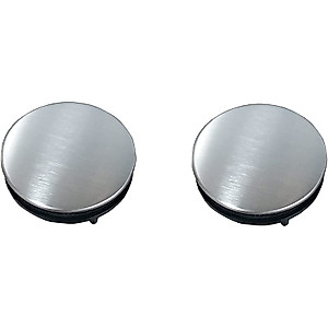 2 Pack Kitchen Sink Faucet Hole Cover Faucet Hole Cover Stainless Steel (Dia 1.22 to 1.57 Inch, Short)