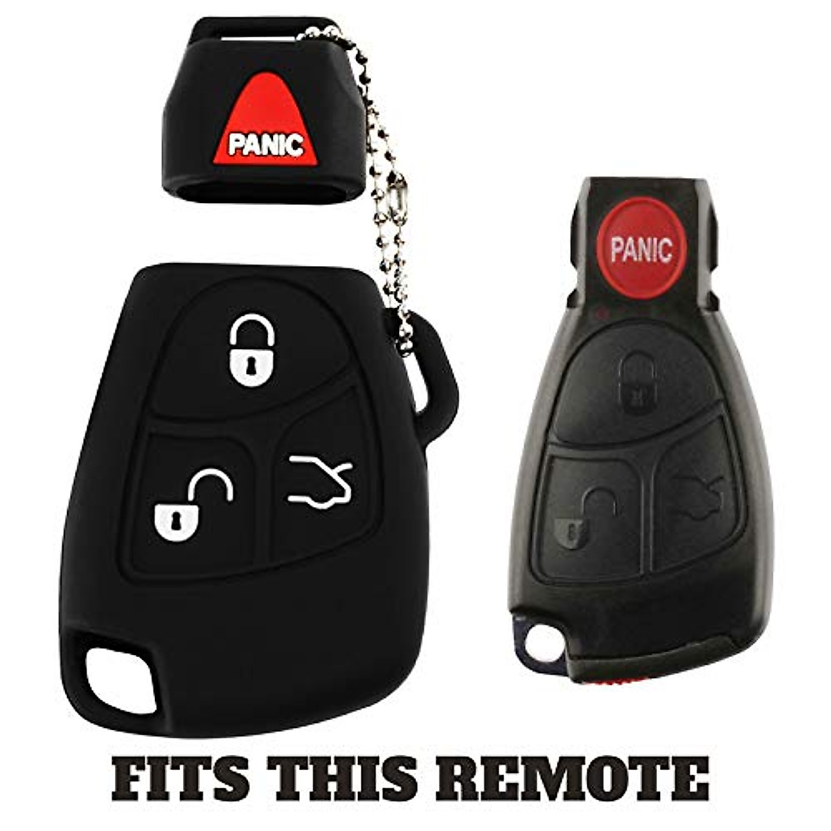 2X Key Fob Keyless Entry Remote Cover Protector (IYZ 3312)