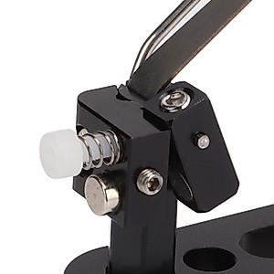 Recurve Bows Arrow Rest, Steel Needle Double Magnetic Arrow Rest Stand High Strength Aluminium Alloy Arrow Rest Sportinggoods Shooting and Archery Supplies