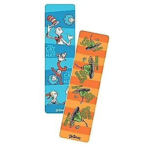Raymond Geddes Dr Seuss Mini Memo Pad (Pack of 48) & 66869 Dr Seuss Assorted Bookmarks for Kids (Pack of 50)