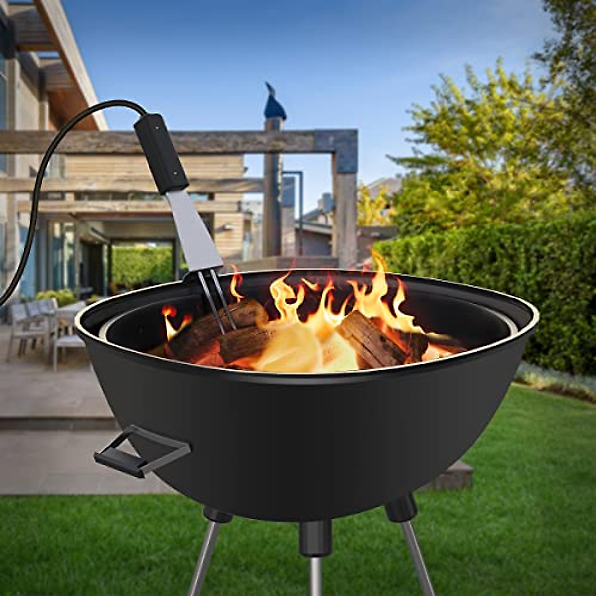 Electric Charcoal Starter for Weber Kettle Grills Kamado Joe, Replacement for Wood Smoker Grill Charcoal Grill Starter Charcoal Grill Electric Starter