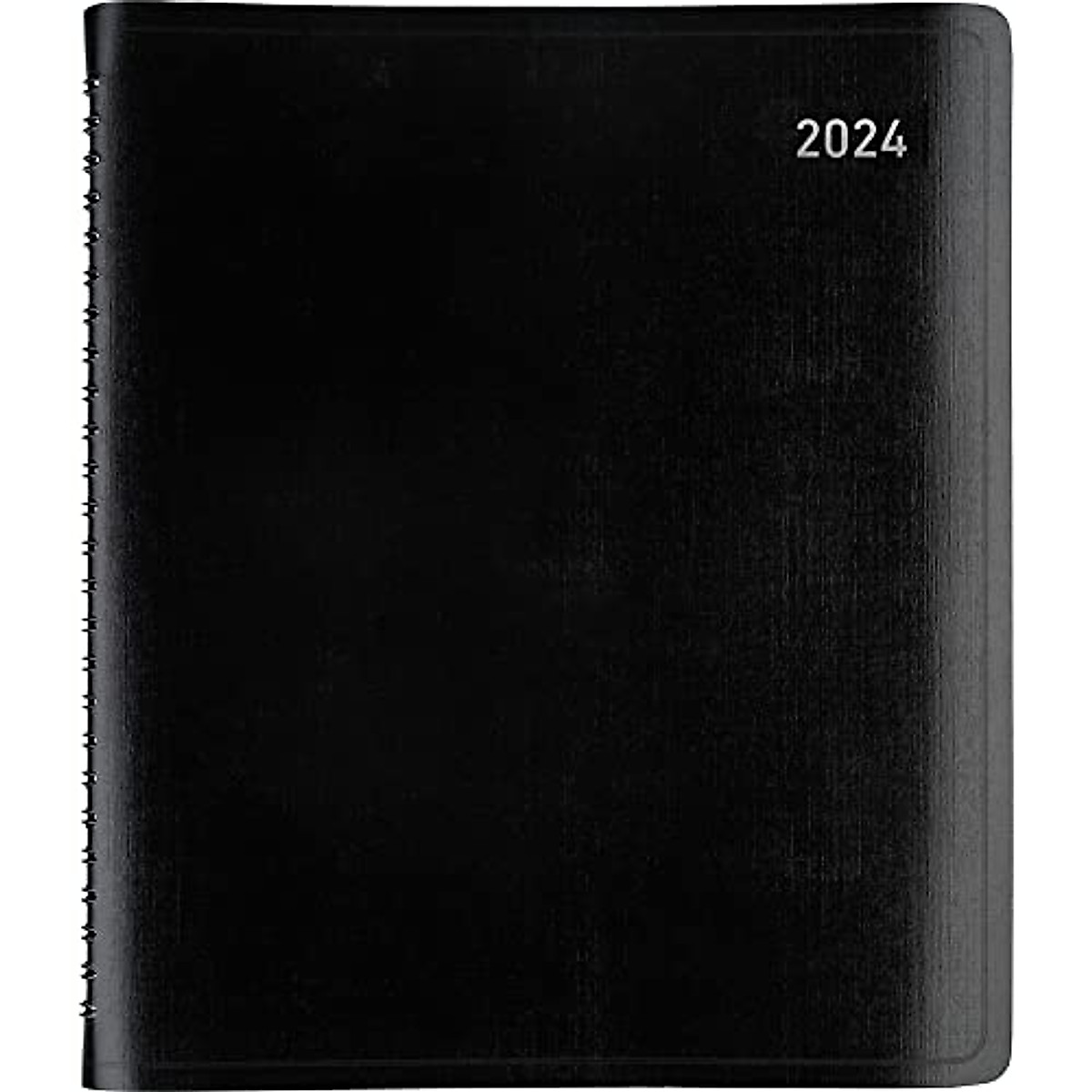 2024-2025 Office Depot® Brand 13-Month Monthly Planner, 7" x 9", Black, January 2024 to January 2025, OD711100