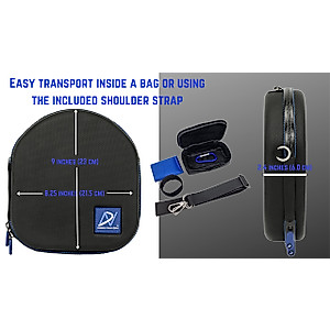 Premium Carrying case Compatible with Grado SR60 SR80 SR125 SR225 SR325, RS1 RS2, Alessandro MS-, PS500e, GH1 GH2 GH3 GH4 and GW100 Headphones. Grip-TECH 2 Outer Liner Easy Transport