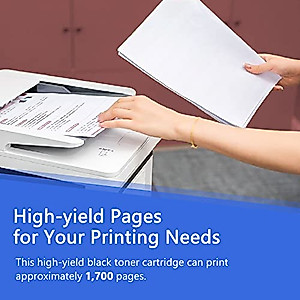 MANDBOY [𝐇𝐢𝐠𝐡 𝐂𝐚𝐩𝐚𝐜𝐢𝐭𝐲] TN630 Compatible TN-630 Toner Cartridge 1 Pack Black TN 630 Replacement for Brother HL-L2300D MFC-L2685DW DCP-L2520DW Printer Toner Cartridge