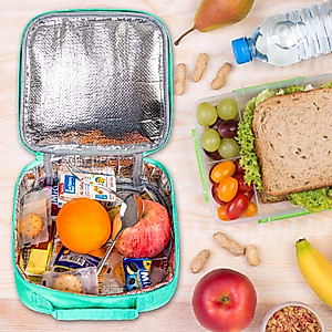 ZLYERT 3PCS Unicorn Backpack for Girls, Kids Bookbag for Preschool Elementary Students, 16" Sequin Backpacks with Lunch Box for Girl - Pink