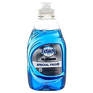 Dawn Ultra Dish Liquid 7Oz Platinum Refreshing Rain Scent (Package May Vary) Pack (6)