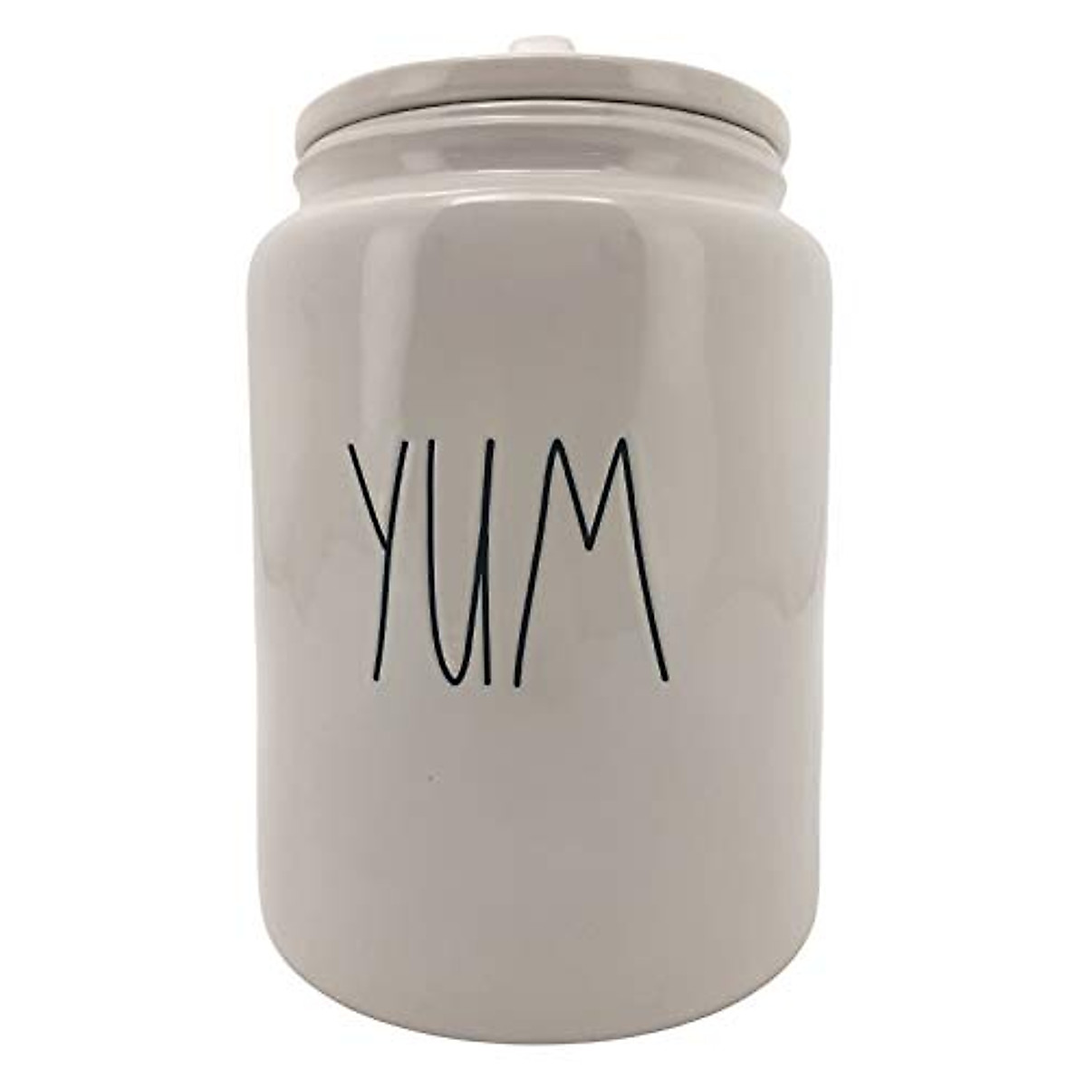 Rae Dunn by Magenta Large Letter YUM Canister Artisan Collection