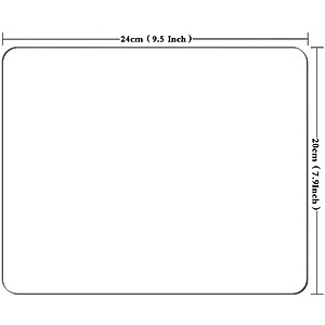 Amcove The Shining Overlook Hotel Carpet Rectangle Mouse Pad Customized Rectangle Non-Slip Rubber Mousepad Gaming Mouse Pads