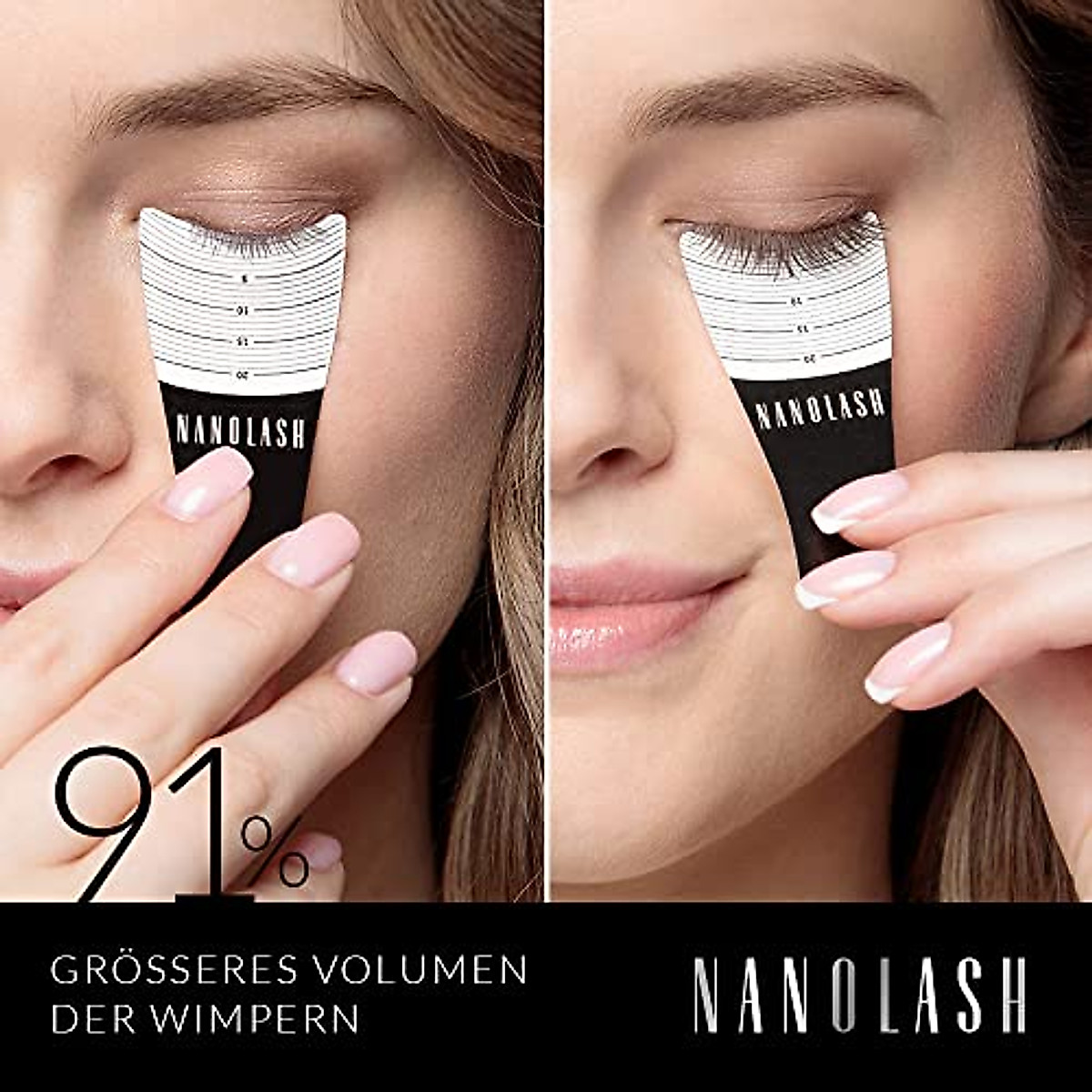 Nanolash Eyelash Growth Serum Conditioner For Enhanced Long Luscious Eyelashes and Eyebrows – 3ml
