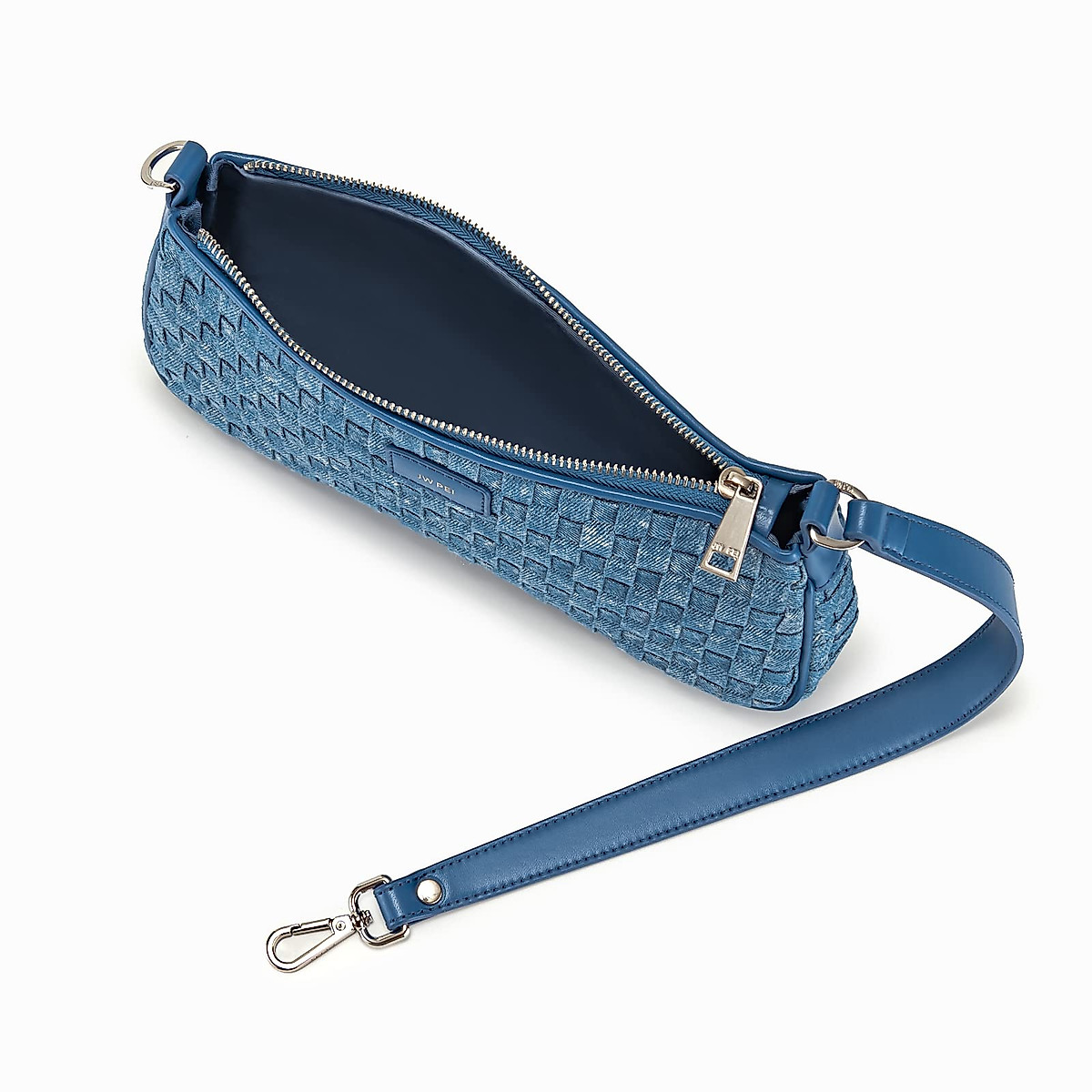 JW PEI Women's Eva Shoulder Handbag (Denim Weave)