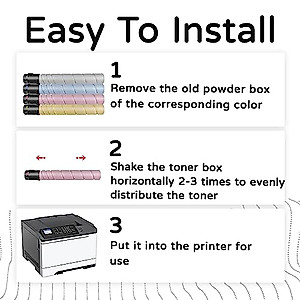 RIOMAN Toner Cartridge Compatible Replacement for Konica Minolta TN224 to Use with Bizhub C226 256 266 7222 7226 Toner Printer Magenta