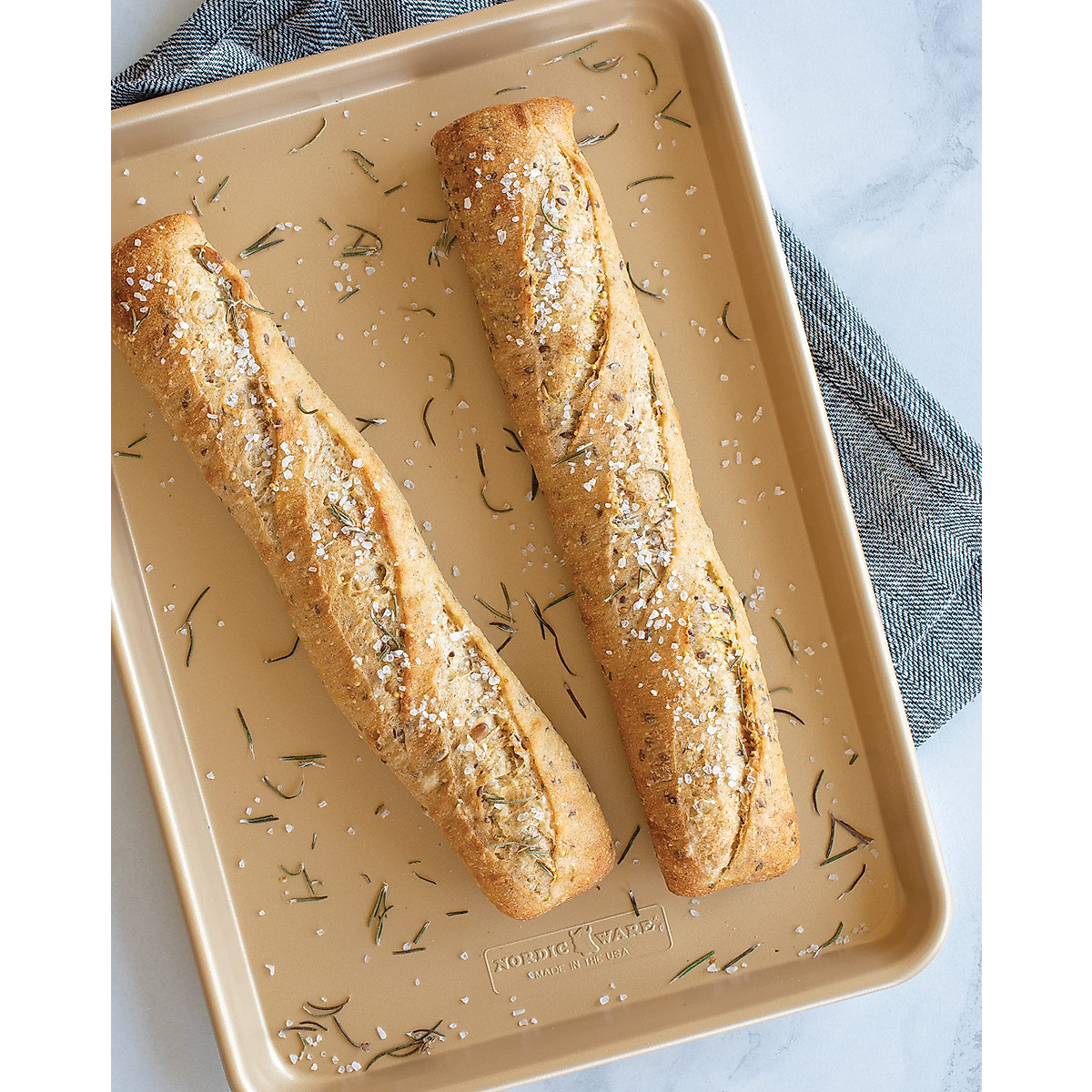 Nordic Ware Naturals NonStick Big Sheet and Half Sheet Set