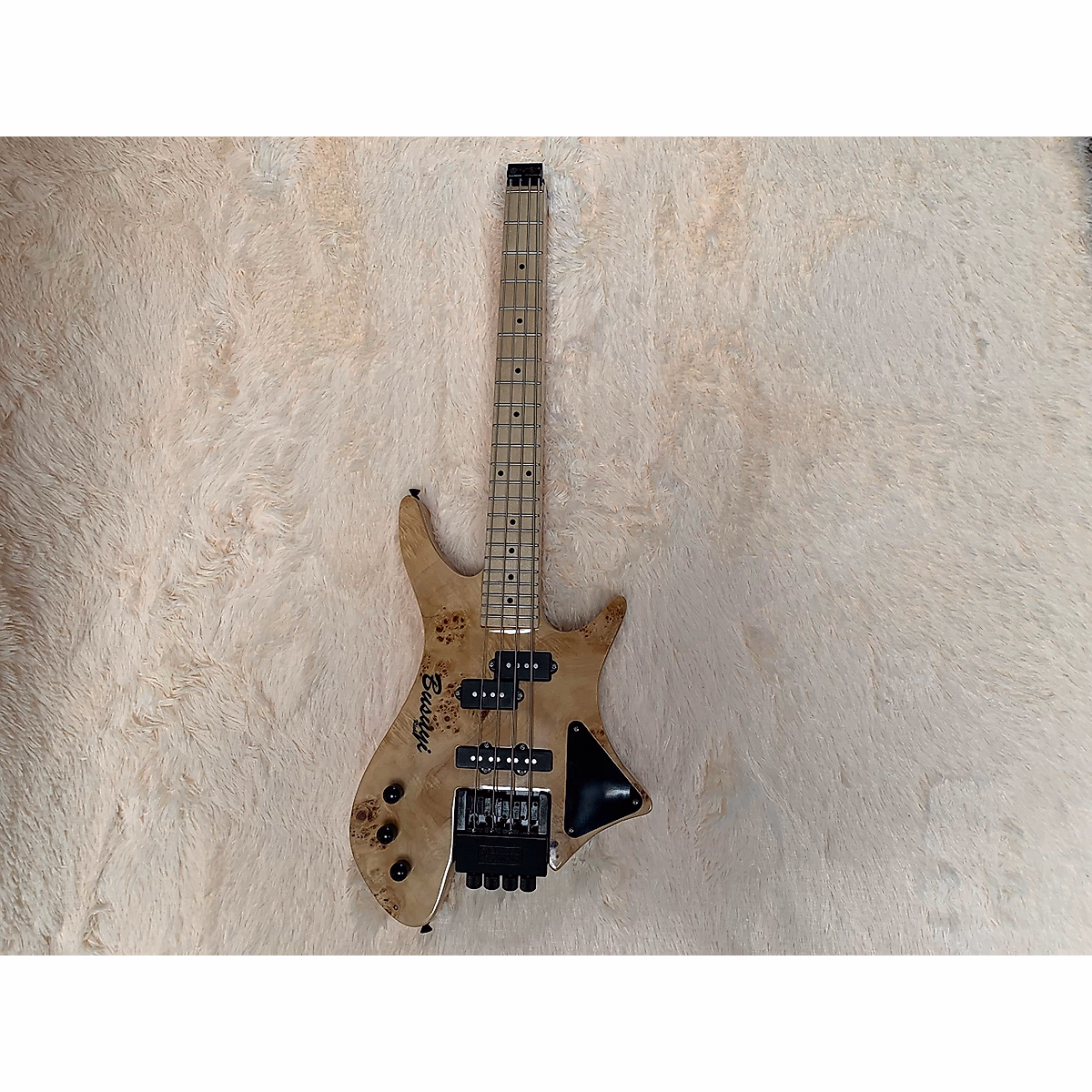 4 String Bass/ 6 String Lead Headless Tremolo Busuyi Guitar Lefty