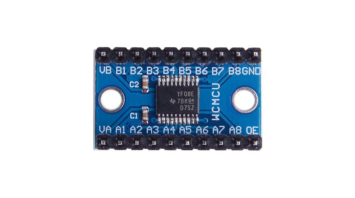 GeeekPi 6Pack TXS0108E 8 Channel Logic Level Converter Bi-Directional High Speed Full Duplex ...