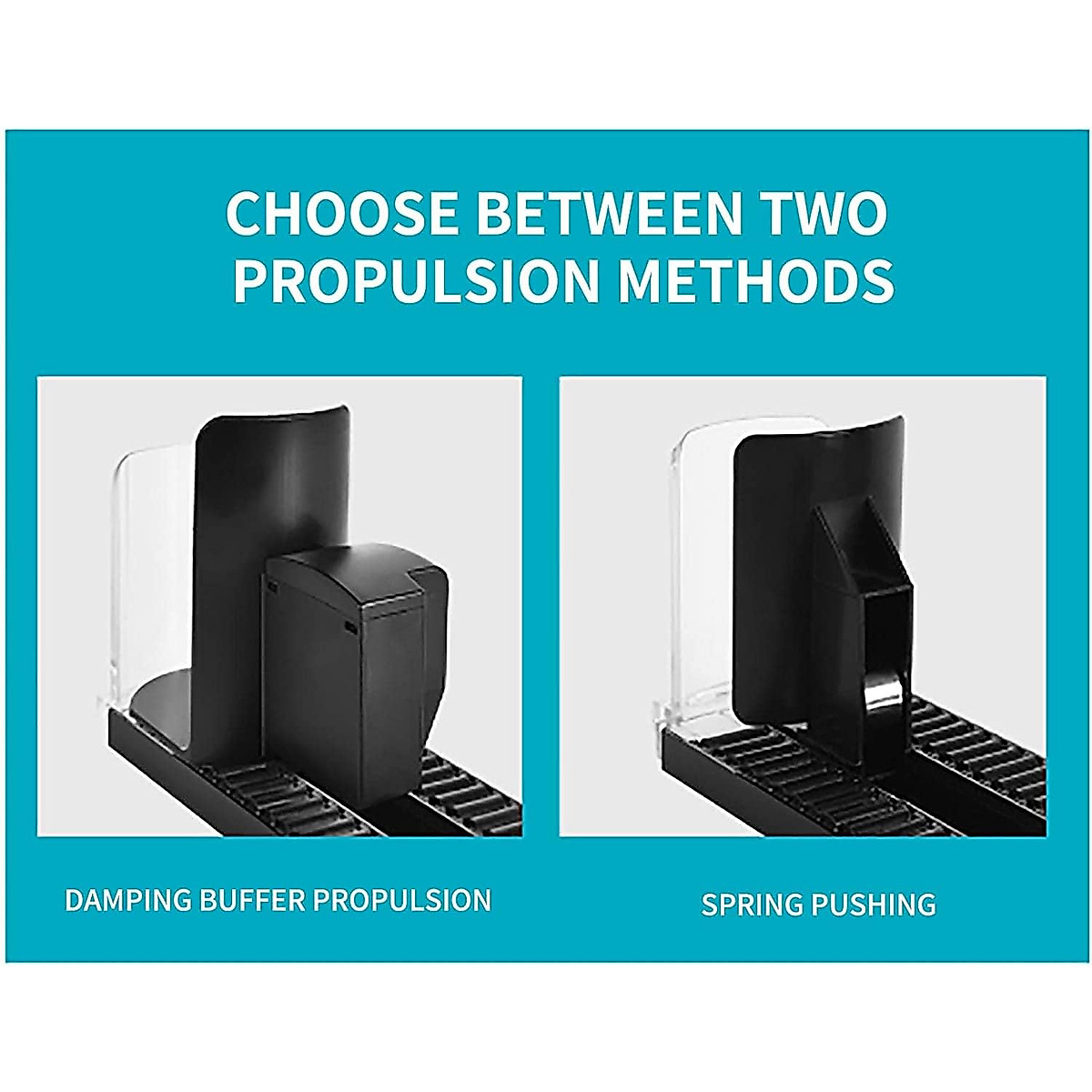 Supermarket Freezer Beverage Pusher, Freezer Beverage Holder, Automatic Beverage Pusher and Puller, Beverage Pusher