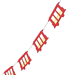 Daniel Tiger Trolley Paper Garland - San Francisco Garland, a Perfect Complement for Birthday Parties, Bridal Showers, or Baby Showers, 6 Inches. (Daniel Tiger)